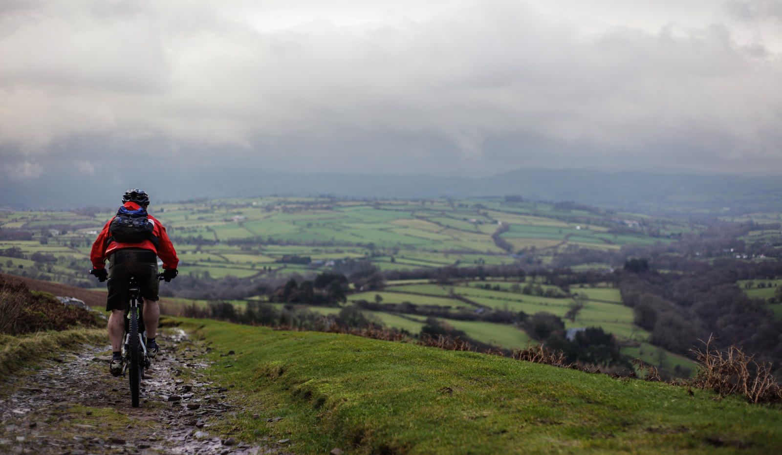 Mountain biking the Gap in the Brecon Beacons